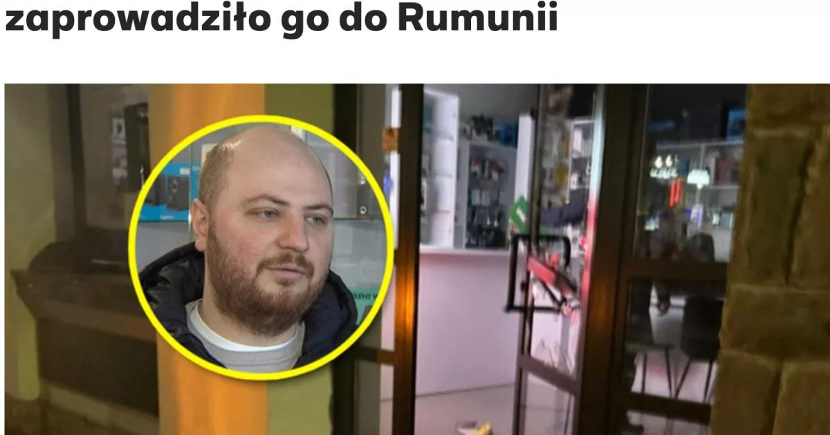 Polsat News: "Sklepikarz sam wytropił złodziei" - Limanowa.in