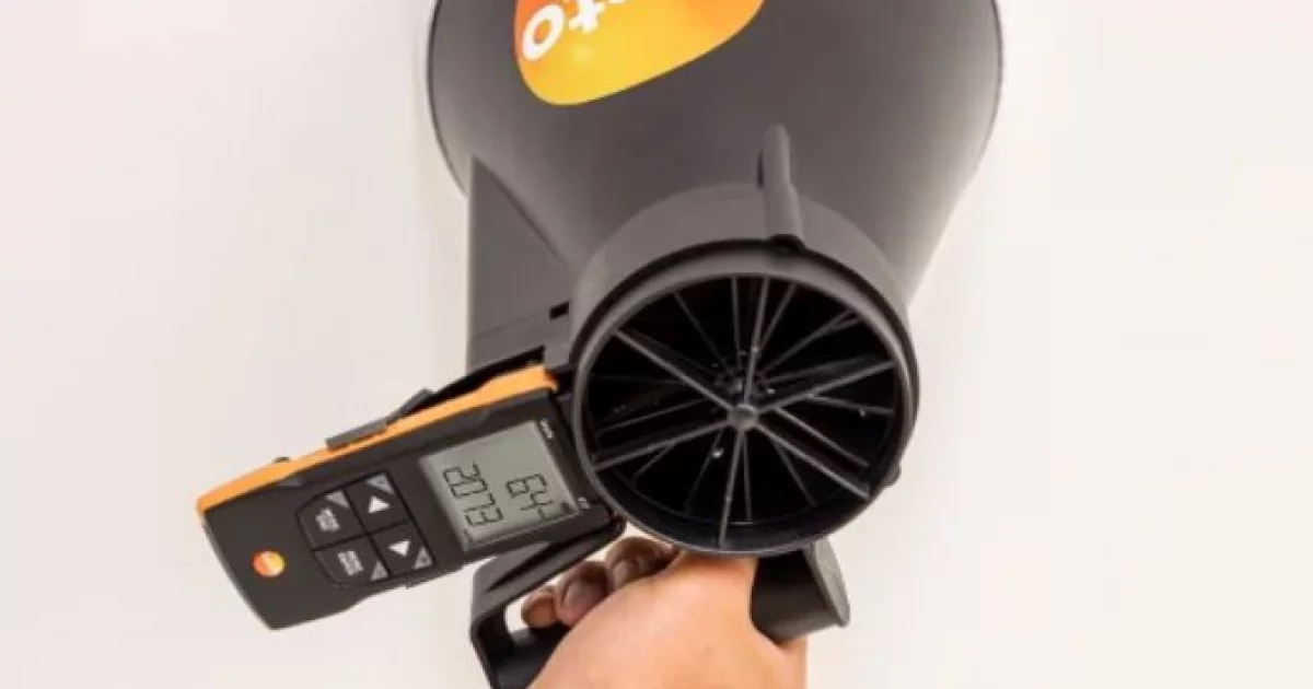 Anemometr - Pomiary wentylacji, rekuperacji