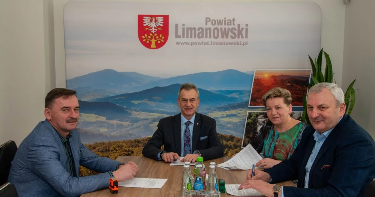 Podpisanie umowy na przebudowę drogi w Słopnicach – szczegóły projektu - Limanowa.in
