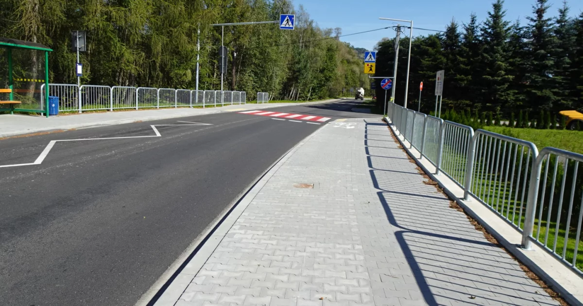 Zakończono pierwszy etap przebudowy drogi w Piekiełku - Limanowa.in Zakończono pierwszy etap przebudowy drogi w Piekiełku - Limanowa.in