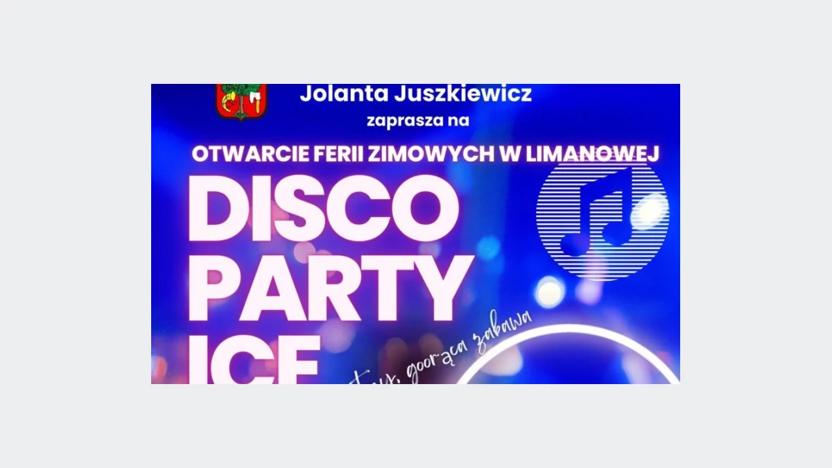 W LIMANOWEJ ROZPOCZNIEMY FERIE Z WIELKIM PRZYTUPEM! Gorące rytmy na ...